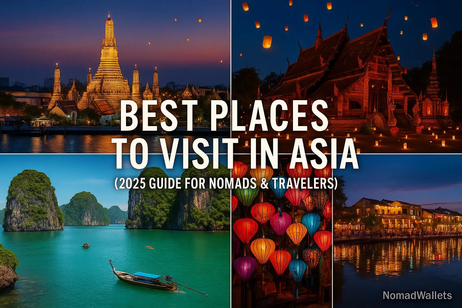 Best Places to Visit in Asia (2025 Guide for Nomads & Travelers)